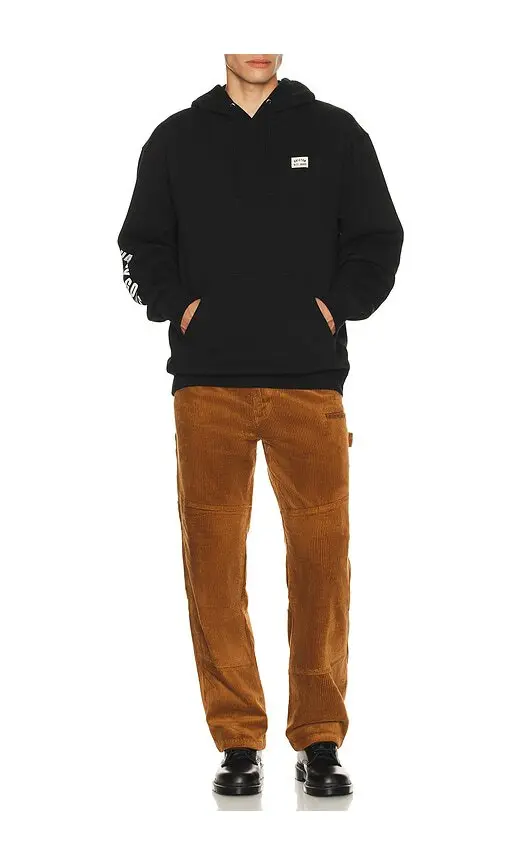Brixton Woodburn Label Hoodie