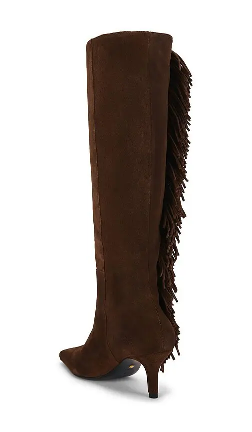 Raye Suede Fringe Stiletto Boots