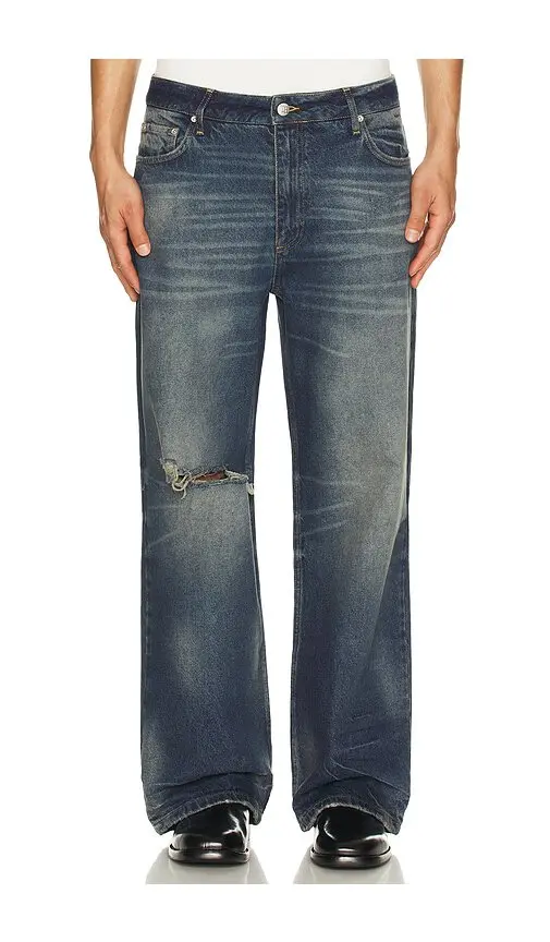 MISBHV Austin Pacific Wash Jeans - Blue