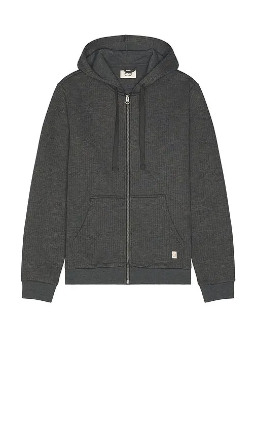 Marine Layer Corbet Quilted Zip Hoodie