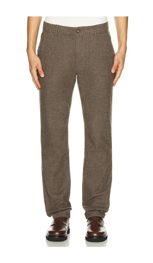 Marine Layer Saturday Houndstooth Chino Pants In . Also - Brown