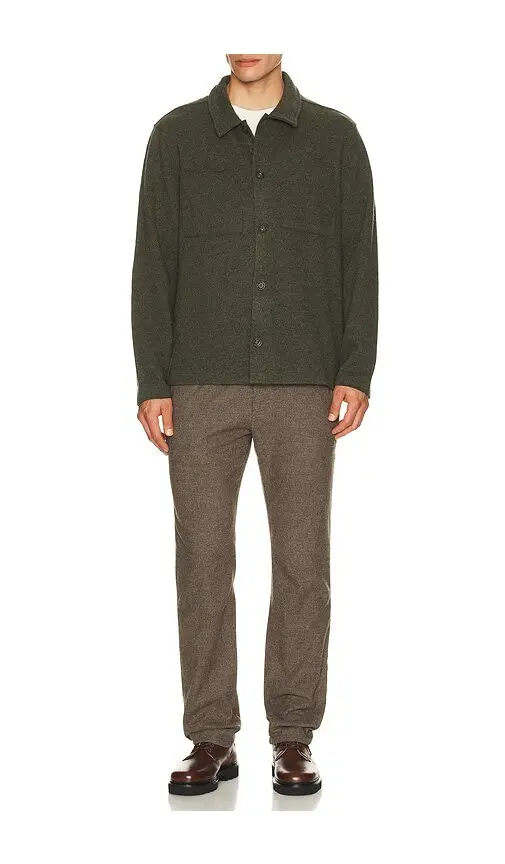 Marine Layer Saturday Houndstooth Chino Pants In . Also - Brown