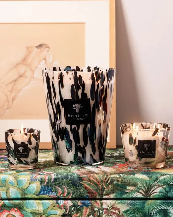 BAOBAB Candle Max 10 Pearls - Black