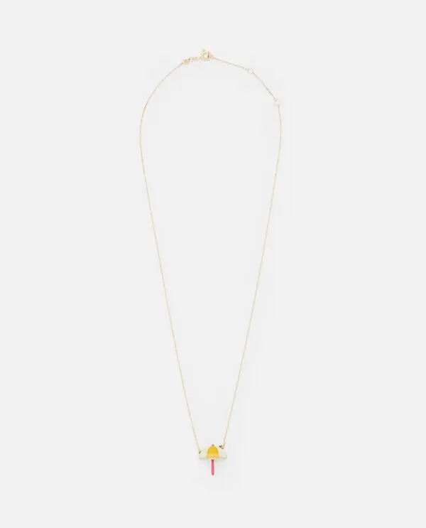 ALIITA Sombrilla 9ct Gold Necklace - Yellow