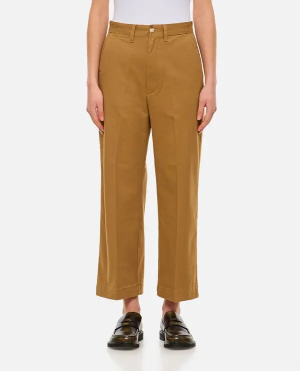 Polo Ralph Lauren Wide-leg Chino Trousers - Brown