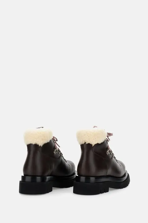 Bottega Veneta Lace-up Ankle Boots - Brown