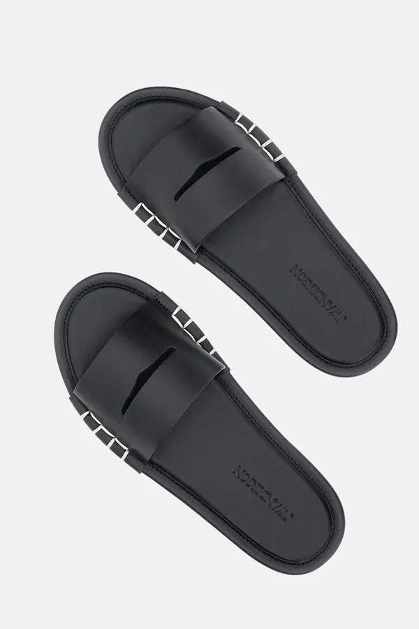 JW Anderson Moccasin Slipper - Nero