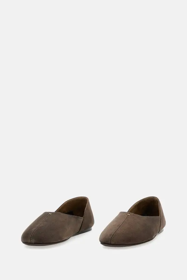 Khaite Ballerina Flat - Brown