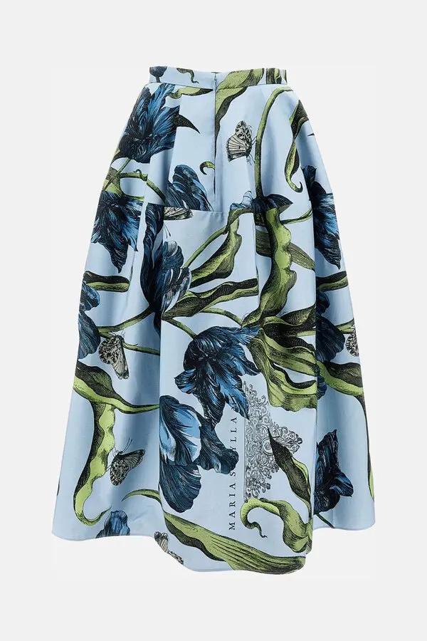 Erdem Midi Flared Skirt