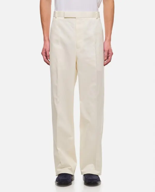 Thom Browne Low-rise Cotton Trousers
