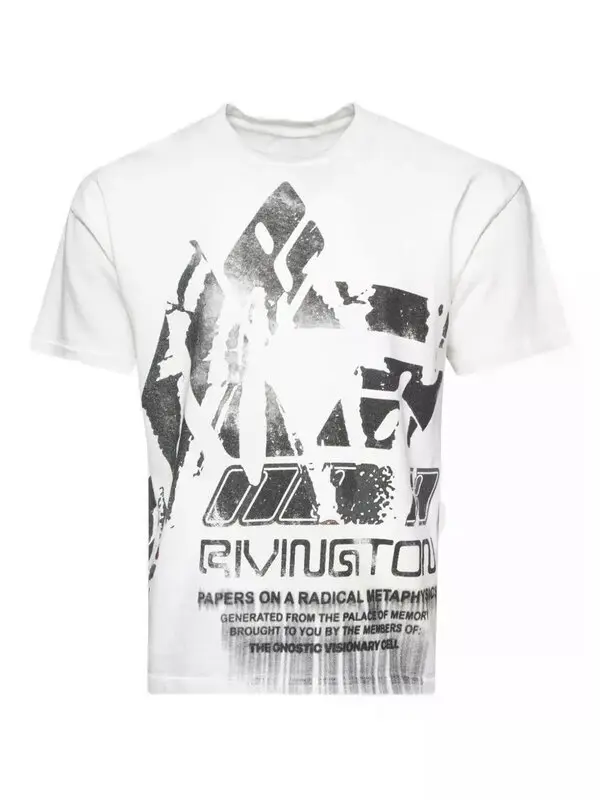 RRR123 Graphic-print T-shirt - White