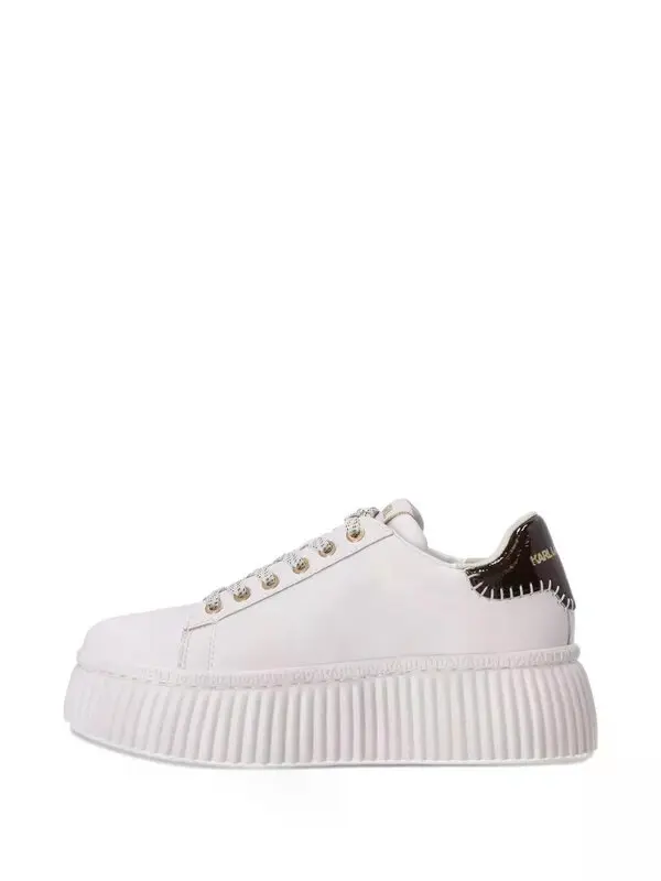 Karl Lagerfeld Logo Platform Sneakers