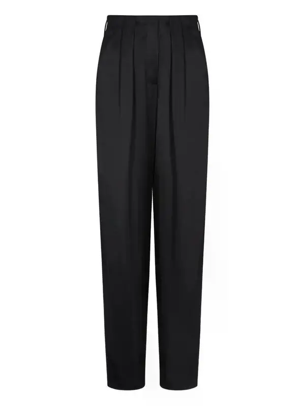 Giorgio Armani Pleated Trousers - Black