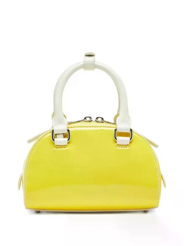 DIESEL® 1dr Dome Crossbody Bag With Embossed Logo - Yellow