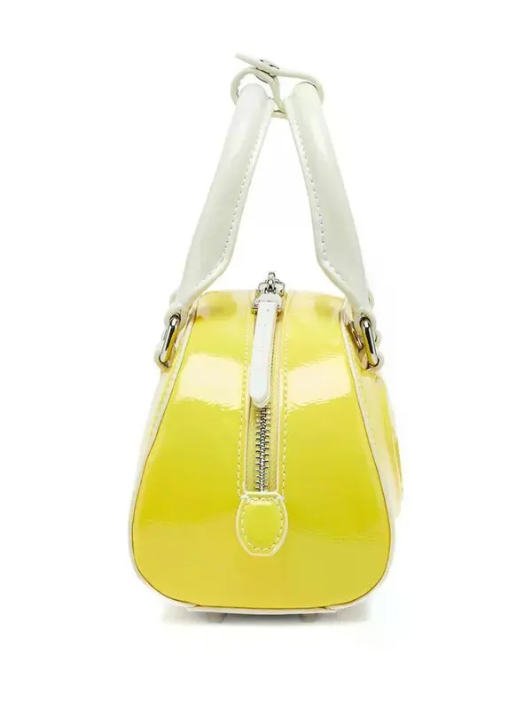 DIESEL® 1dr Dome Crossbody Bag With Embossed Logo - Yellow