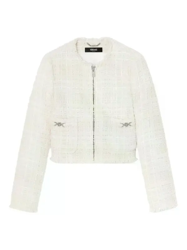 Versace Cotton Cardigan Jacket