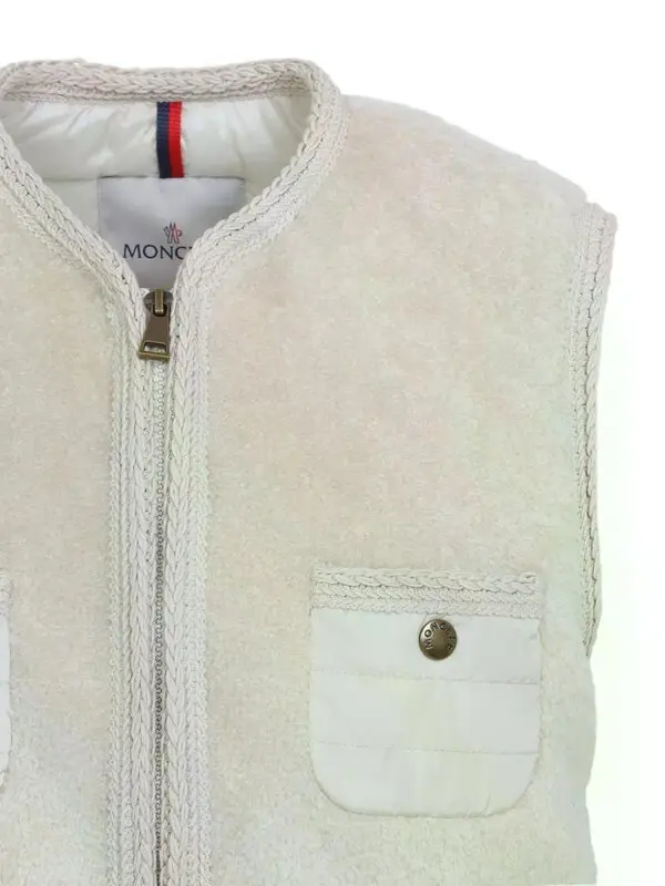 Moncler Mimosas Gilet - Neutrals