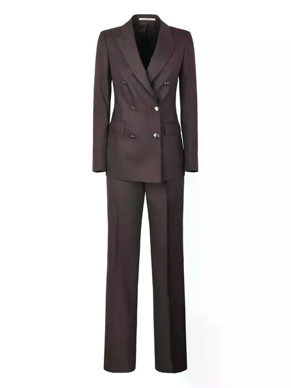 Tagliatore T-parigi Double-breasted Suit - Brown