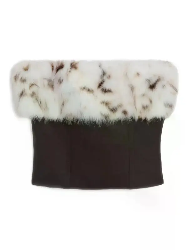 Apparis Ivy Tube Top - Black