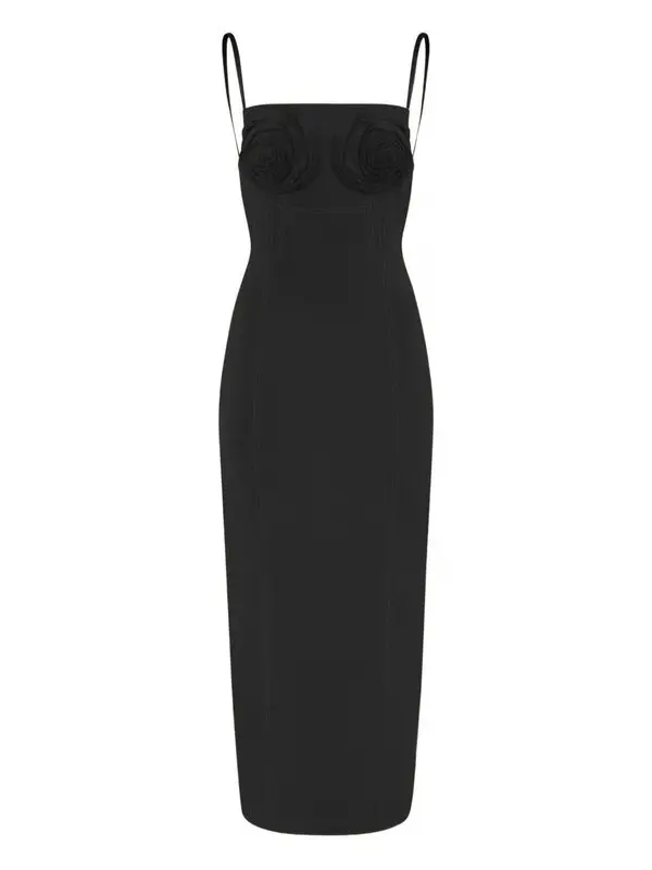 JEAN PAUL GAULTIER Conical Bra Cup Maxi Dress - Black
