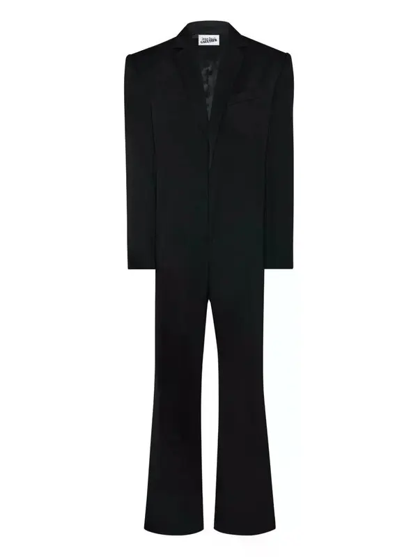 Jean Paul Gaultier Tailored Jumpsuit With Lacing Detail - Black