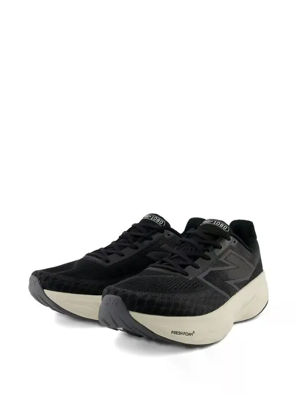 NEW BALANCE Fresh Foam X 1080 Lace-up Sneakers - Black