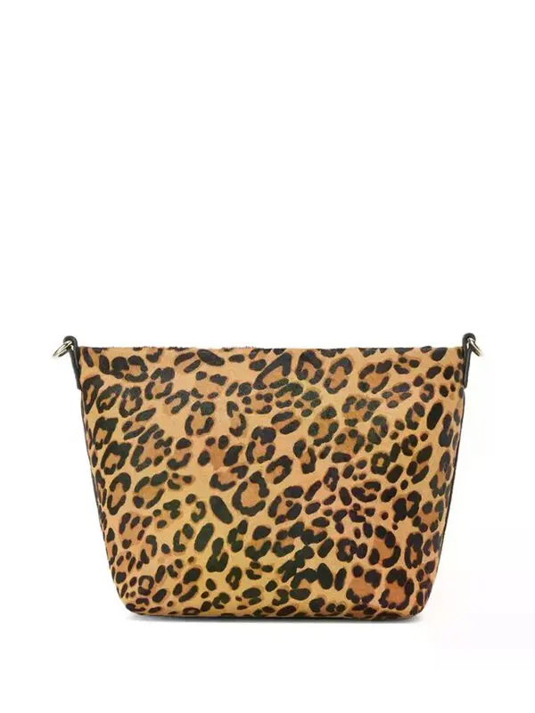 MC2 SAINT BARTH Leopard-pattern Tote Bag With Logo Plaque