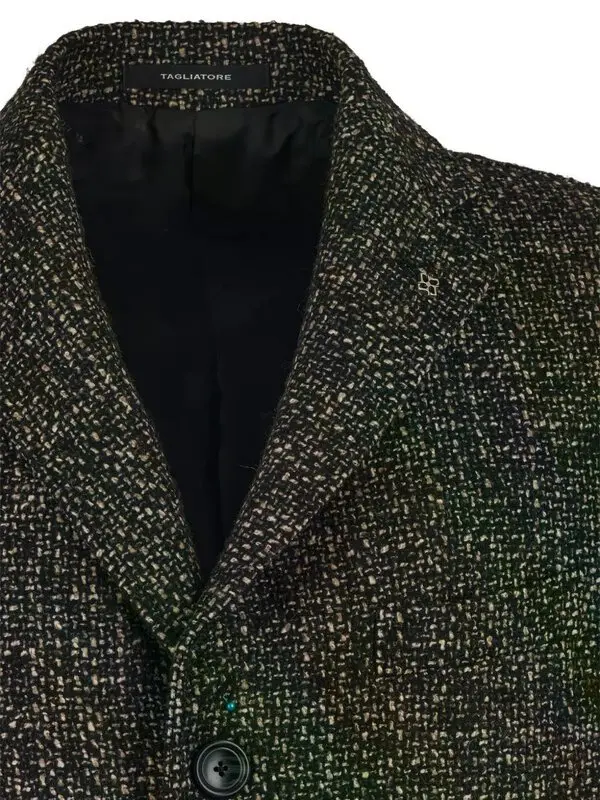 Tagliatore Single-breasted Coat - Black