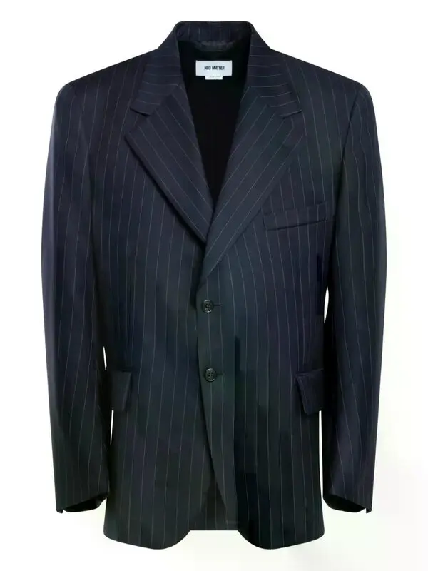 HED MAYNER Pinstripe Button Jacket