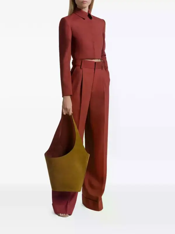 Alberta Ferretti Pleated Trousers