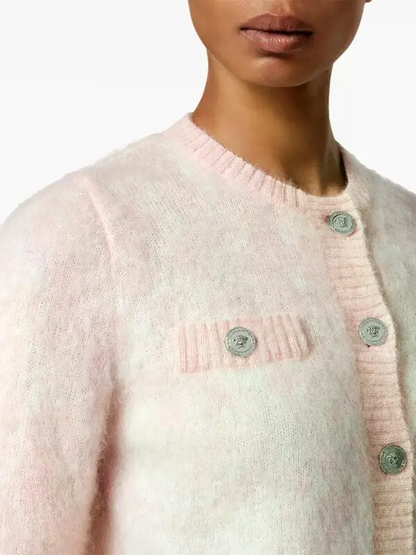 Versace Mohair Knit Cardigan