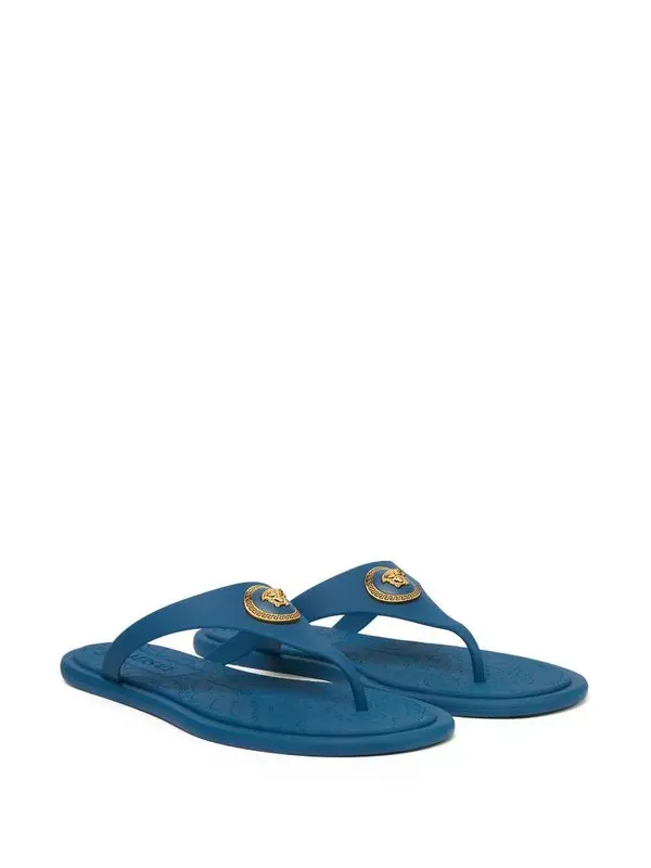 Versace Medusa Logo Flip-flops