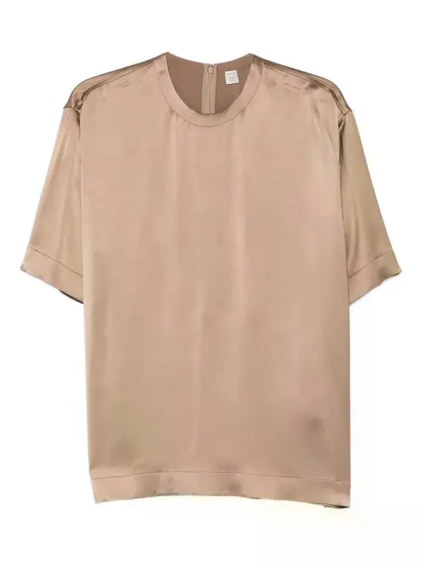 TOTEME Round-neck T-shirt - Brown
