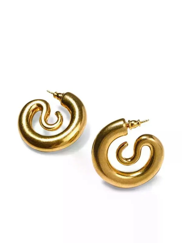 PANCONESI Spiral Earrings - Gold