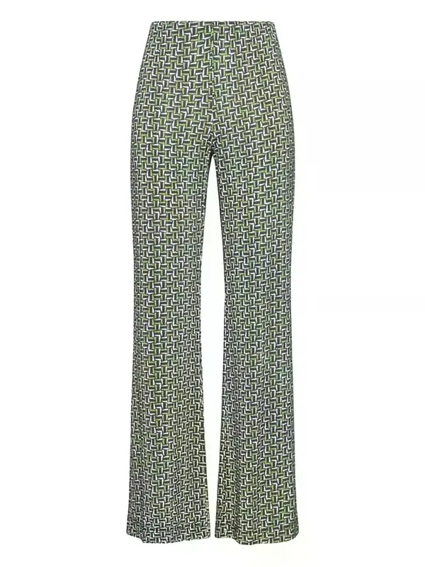 Malìparmi Geometric-pattern Palazzo Pants
