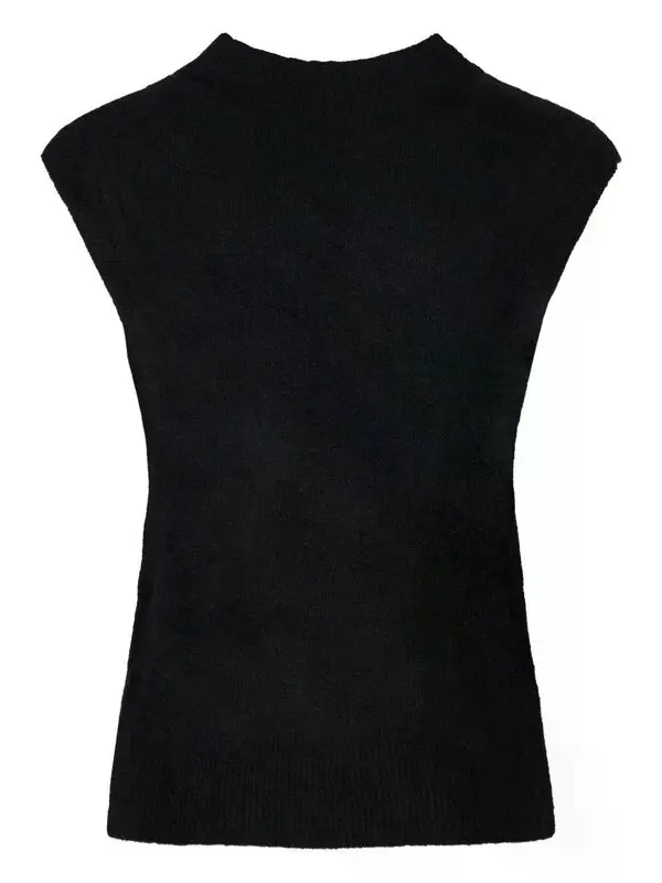MC2 SAINT BARTH Sleeveless V-neck Top