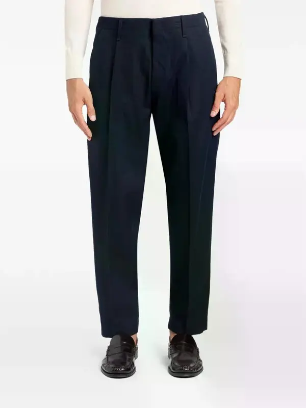 DONDUP Pleated Trousers With Belt Loops