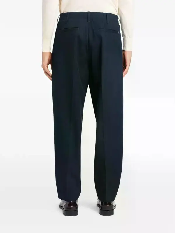 DONDUP Pleated Trousers With Belt Loops