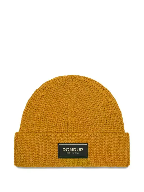 DONDUP Ribbed Beanie - Yellow