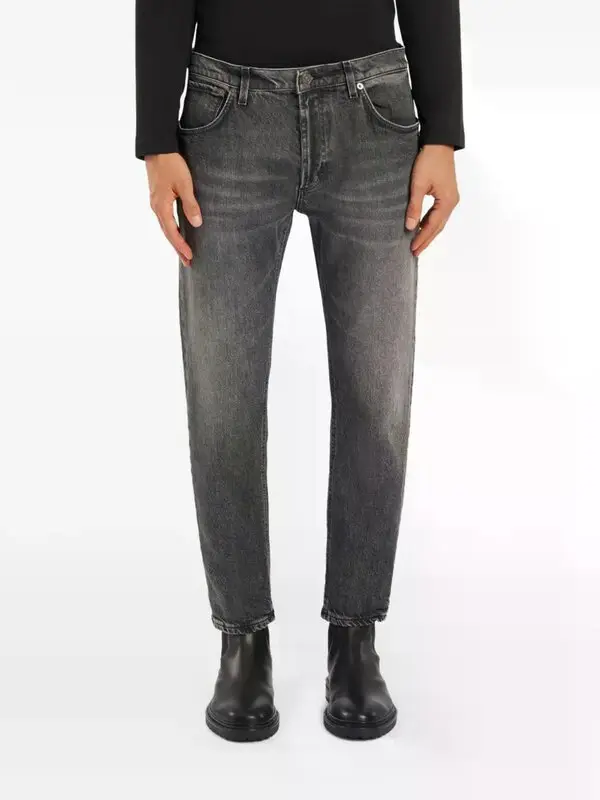 DONDUP Button-fastening Five-pocket Jeans