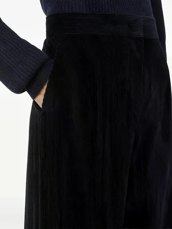 Max Mara Faretra Corduroy Trousers - Blue