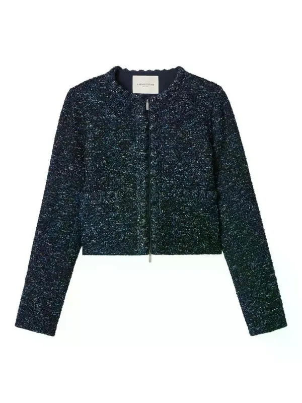 Lafayette 148 New York Cosmos Bouclé Tweed Jacket