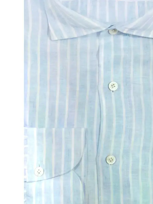 FINAMORE 1925 Striped Buttoned Shirt