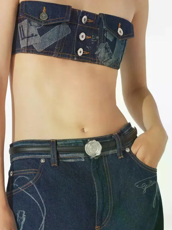 JEAN PAUL GAULTIER Wax Seal Belt