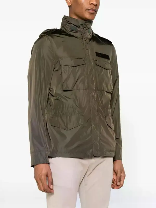 Aspesi Minifield Hooded Jacket - Green