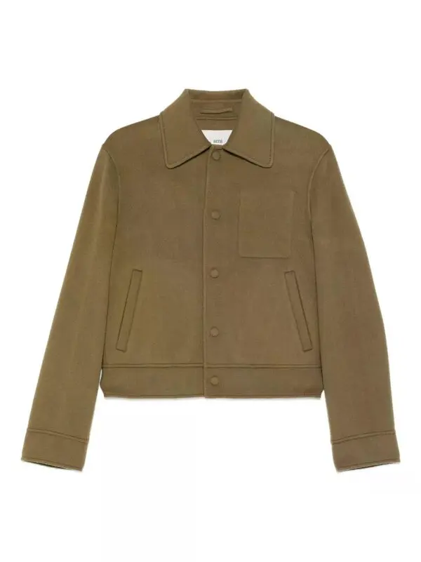Ami Button Pocket Jacket