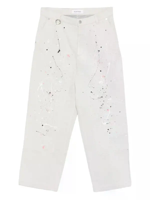 ÉTUDES STUDIO Paint-splatter Carpenter Jeans