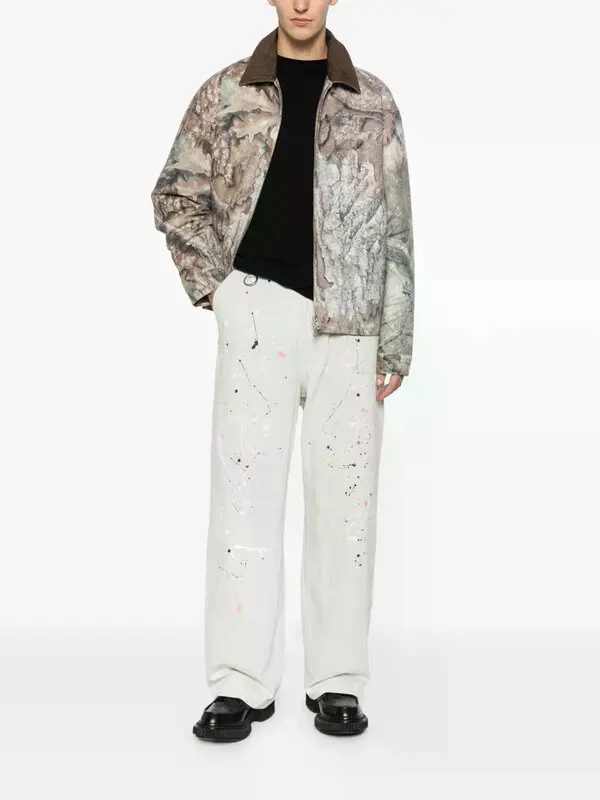 ÉTUDES STUDIO Paint-splatter Carpenter Jeans