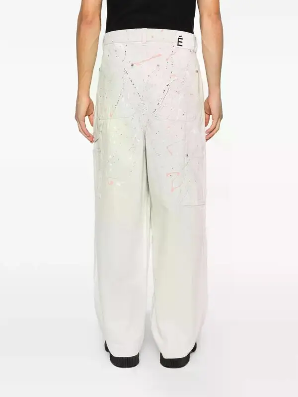 ÉTUDES STUDIO Paint-splatter Carpenter Jeans