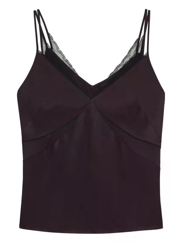 BOSS Lace-trimmed Tank Top